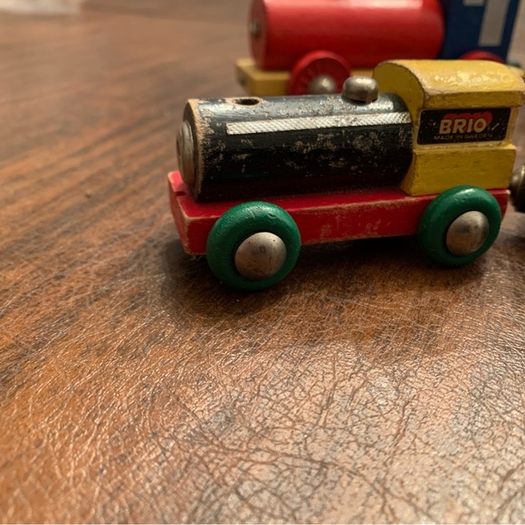 Toys | Vintage Wooden Magnetic Trains | Poshmark